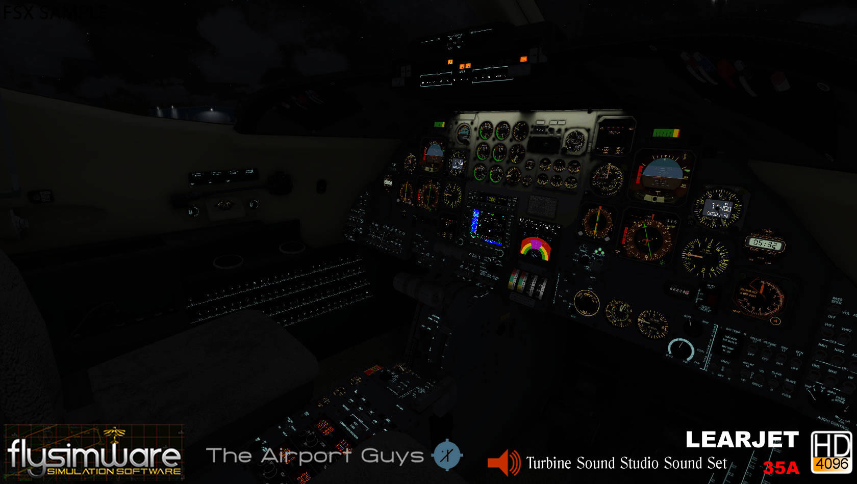 Just Flight - Flysimware Learjet 35A