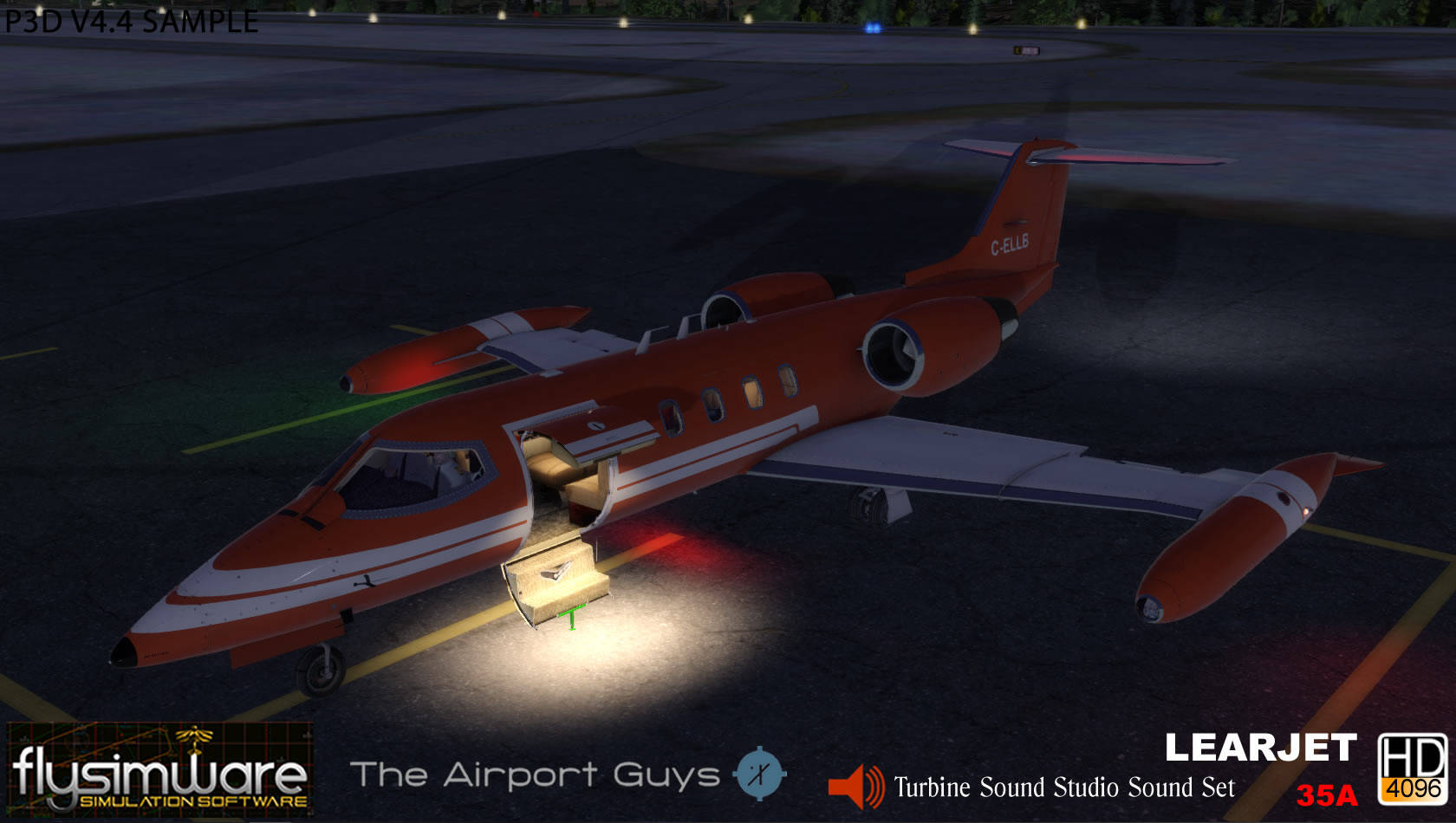 Just Flight - Flysimware Learjet 35A