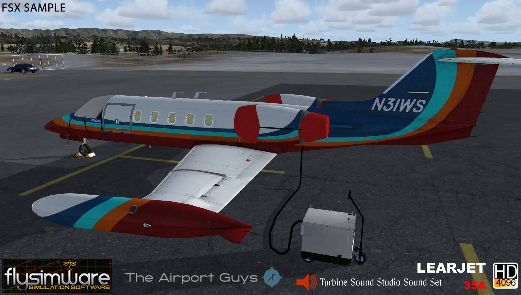 Just Flight - Flysimware Learjet 35A