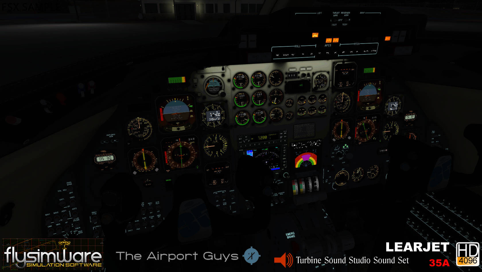 Just Flight - Flysimware Learjet 35A