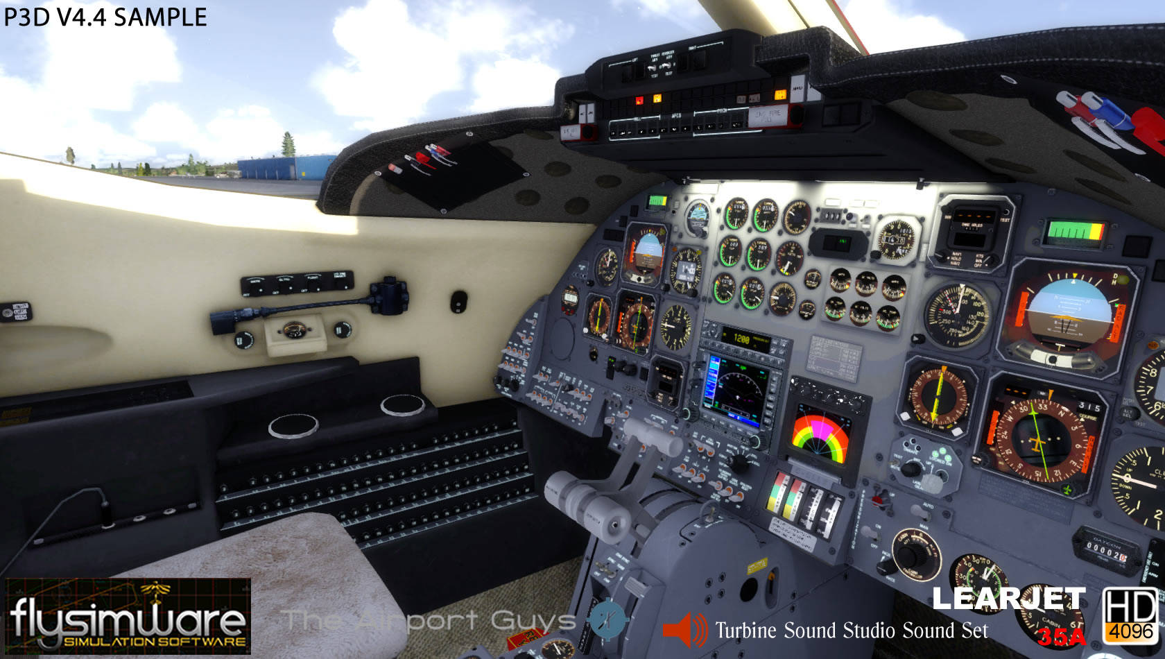 Just Flight - Flysimware Learjet 35A