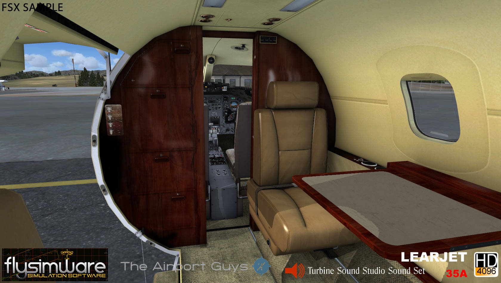 Just Flight - Flysimware Learjet 35A