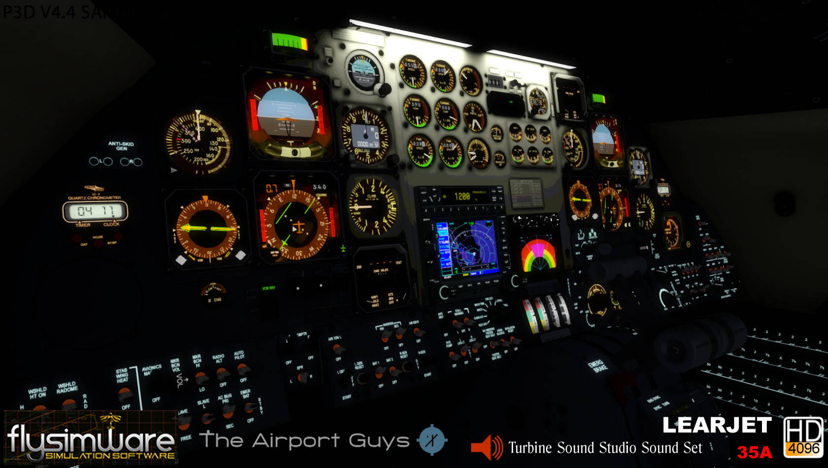 Just Flight - Flysimware Learjet 35A