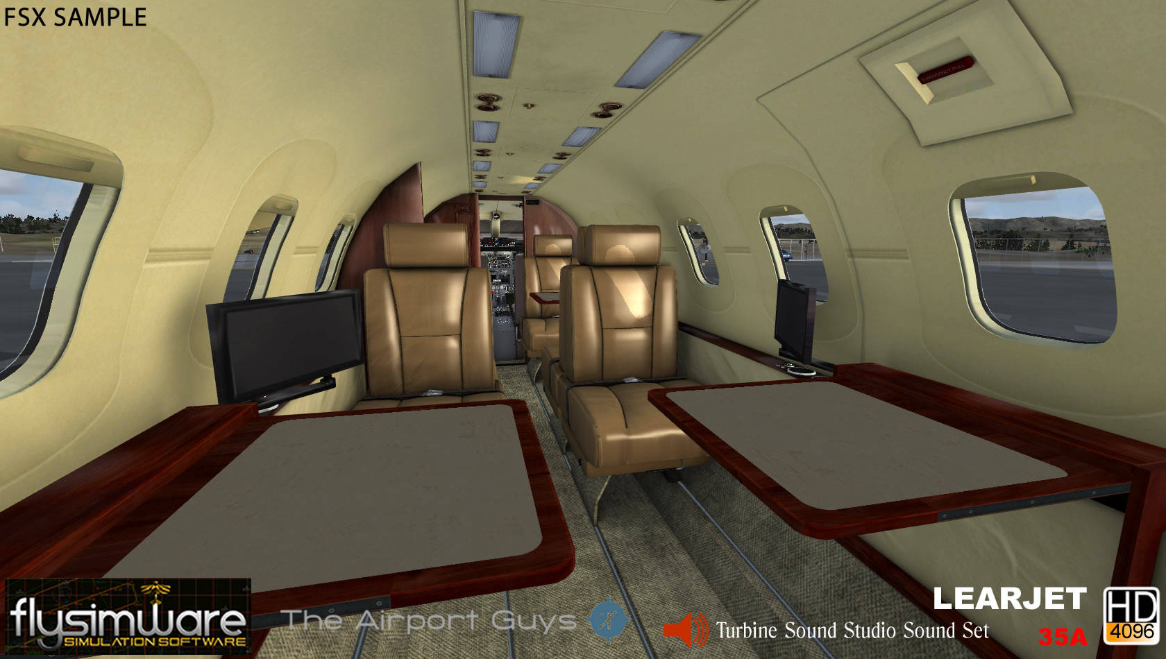 Just Flight - Flysimware Learjet 35A