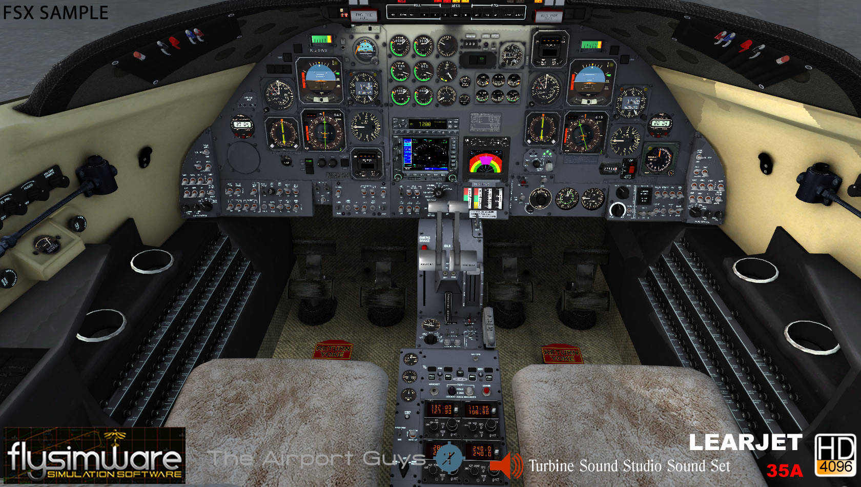 Just Flight - Flysimware Learjet 35A