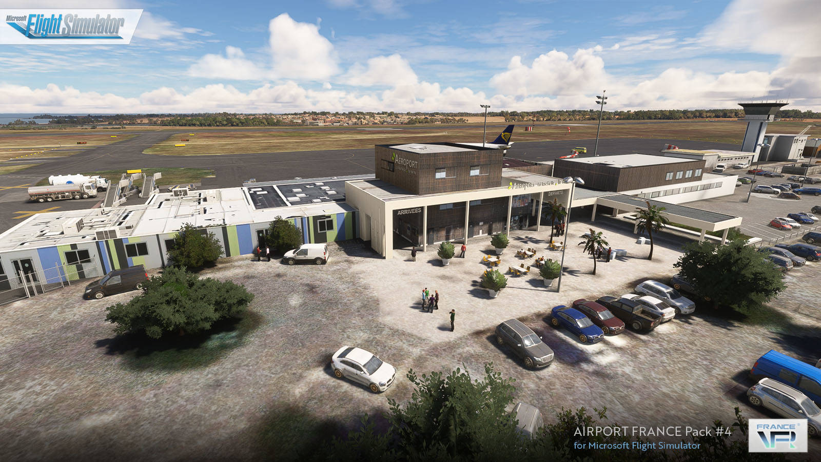 Just Flight France Vfr Airport France Pack 4 Msfs