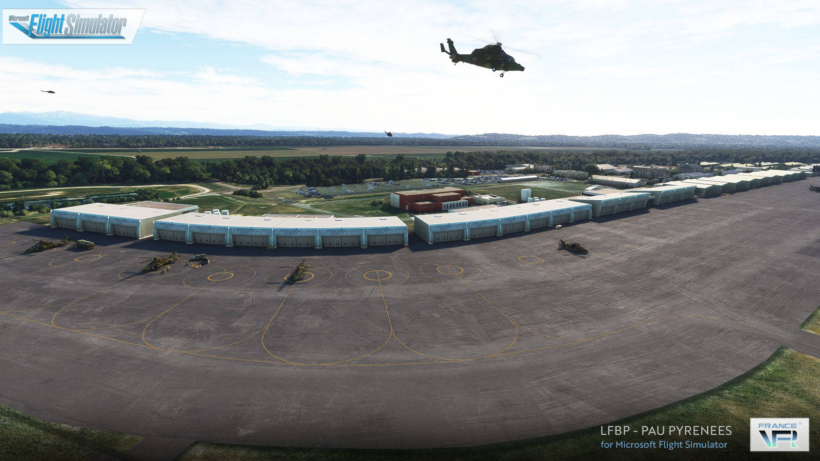 Just Flight - France VFR - LFBP - Pau Pyrenees