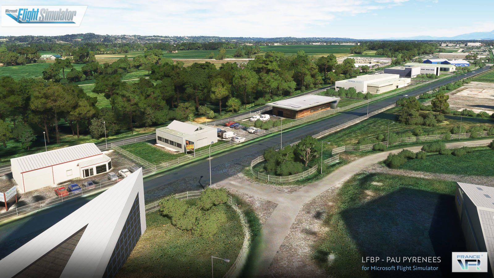 Just Flight - France VFR - LFBP - Pau Pyrenees