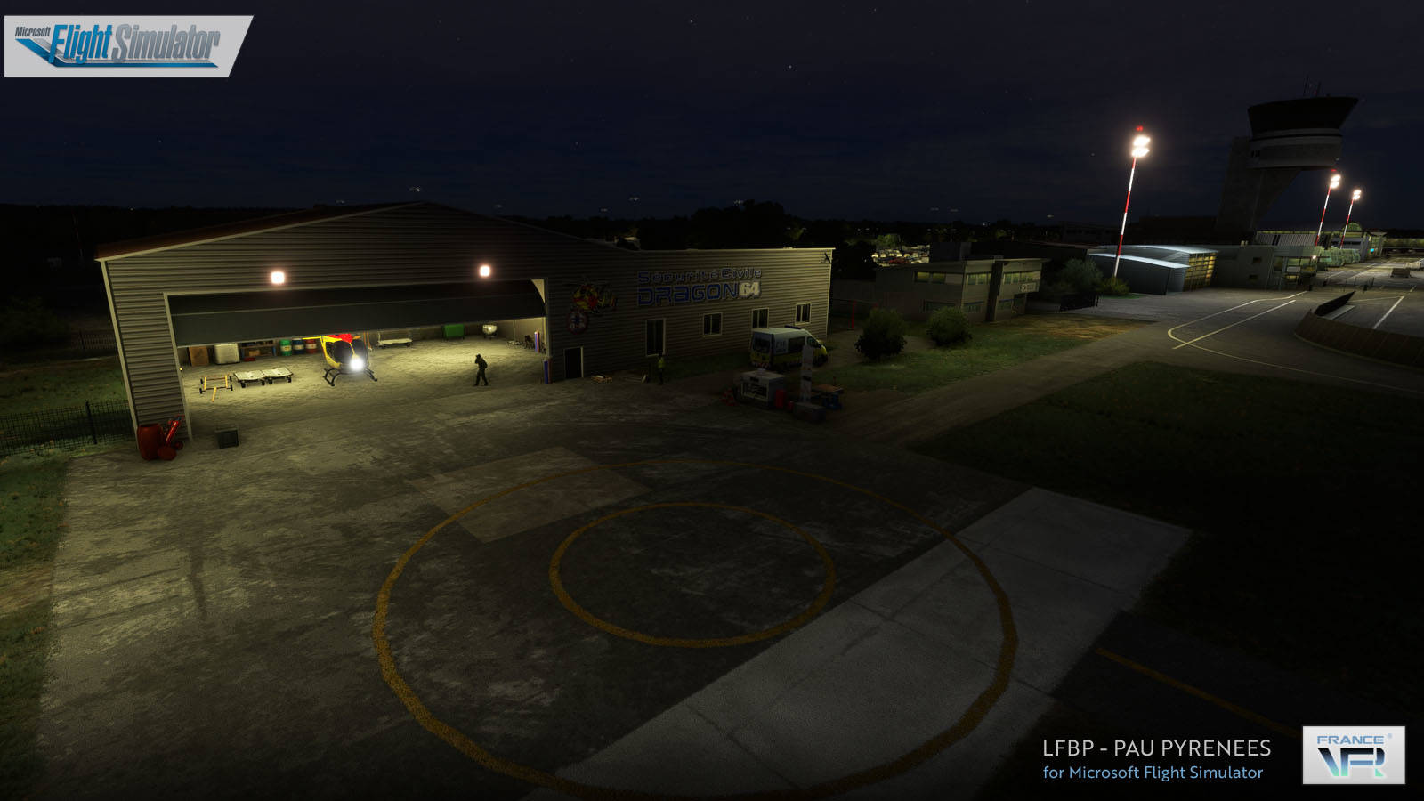 Just Flight - France VFR - LFBP - Pau Pyrenees