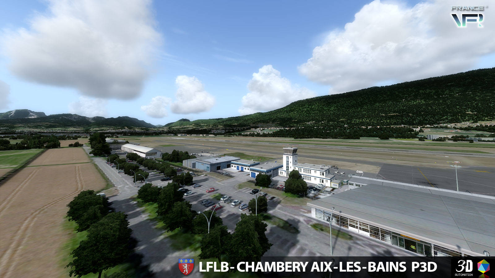 Just Flight - France VFR - LFLB - Chambéry Aix-les-Bains (P3D v4/v5)