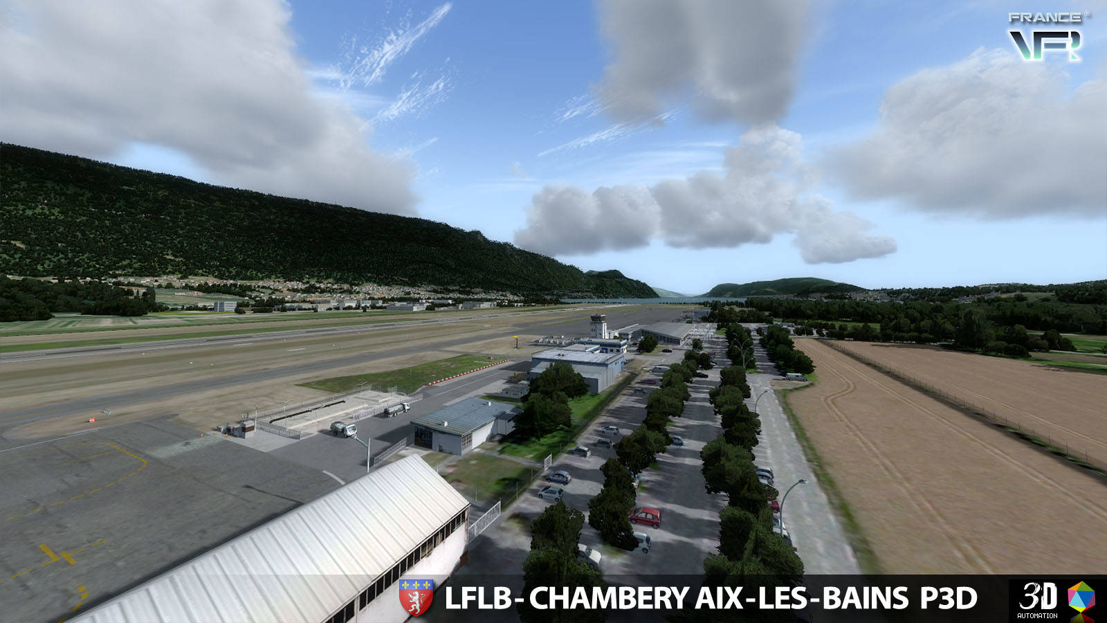 Just Flight - France VFR - LFLB - Chambéry Aix-les-Bains (P3D v4/v5)