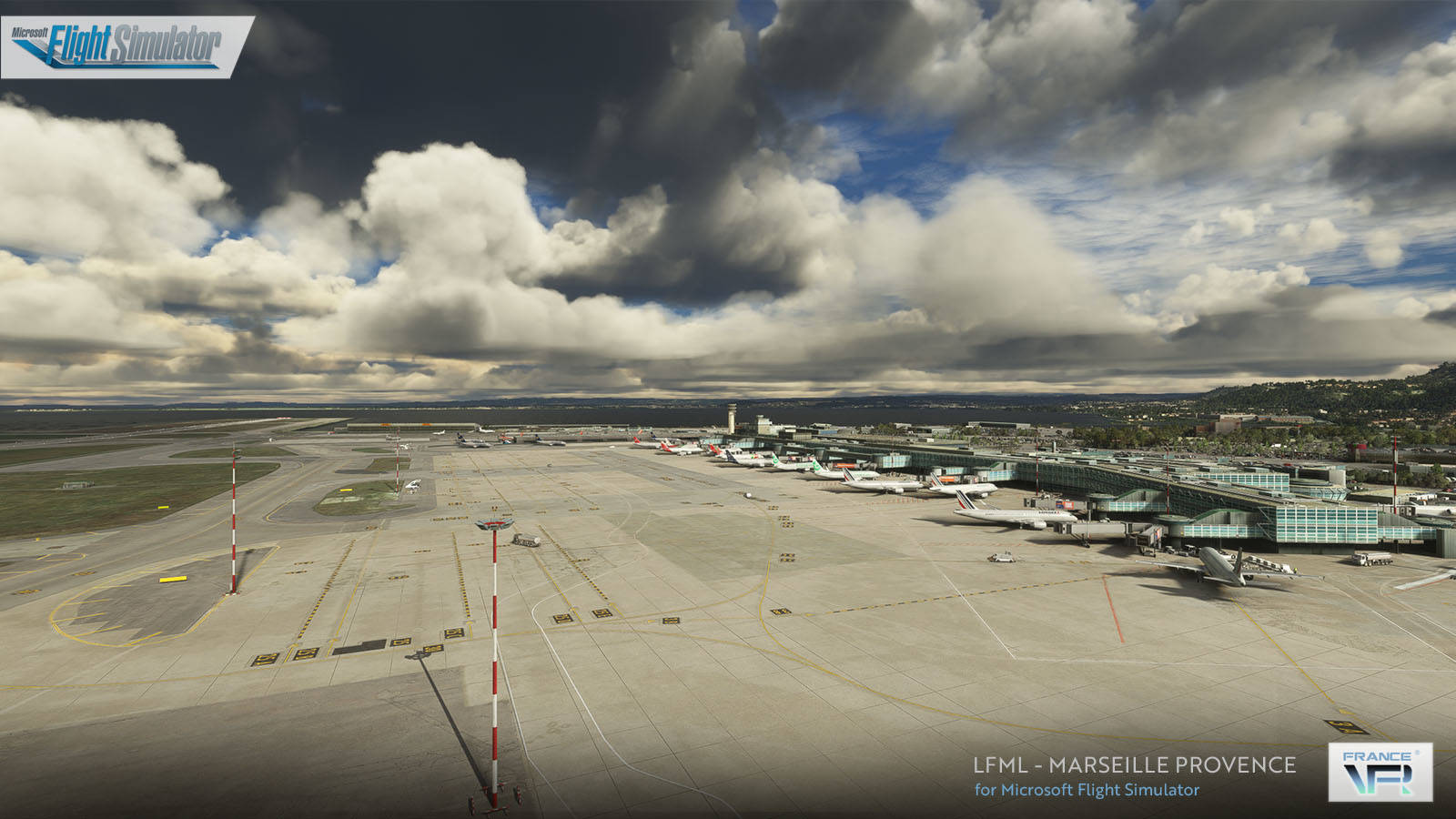 Just Flight - France VFR - LFML - Marseille Provence