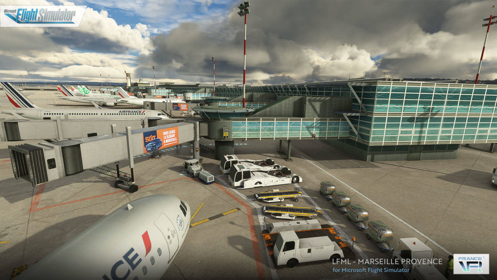 Just Flight - France VFR - LFML - Marseille Provence