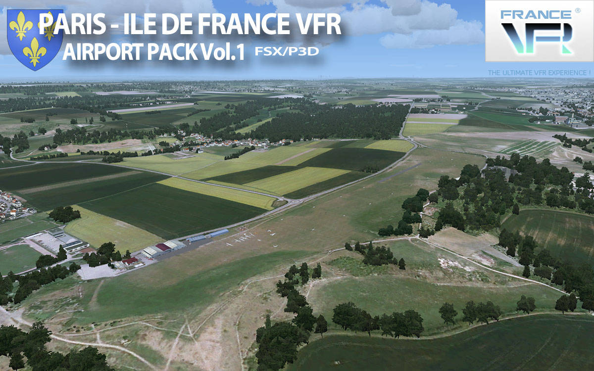Just Flight - France VFR - Paris-Ile de France Airport Pack Vol. 1 (FSX ...