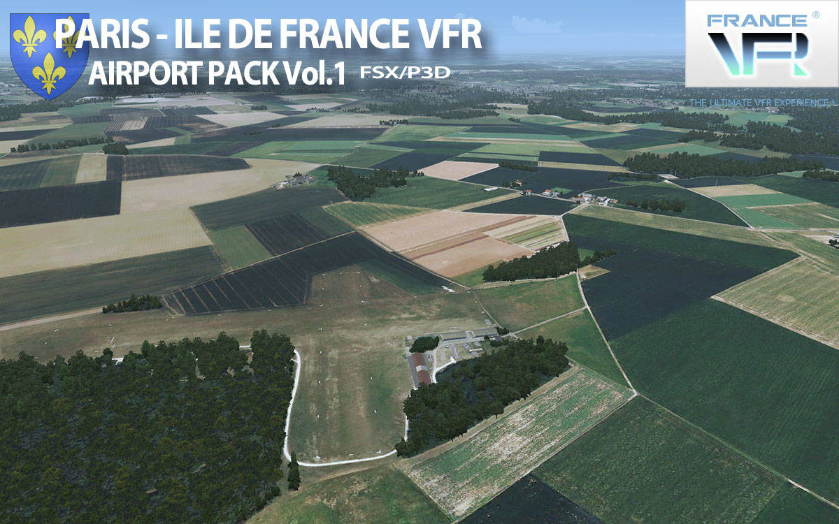 Just Flight - France VFR - Paris-Ile de France Airport Pack Vol. 1 (FSX ...