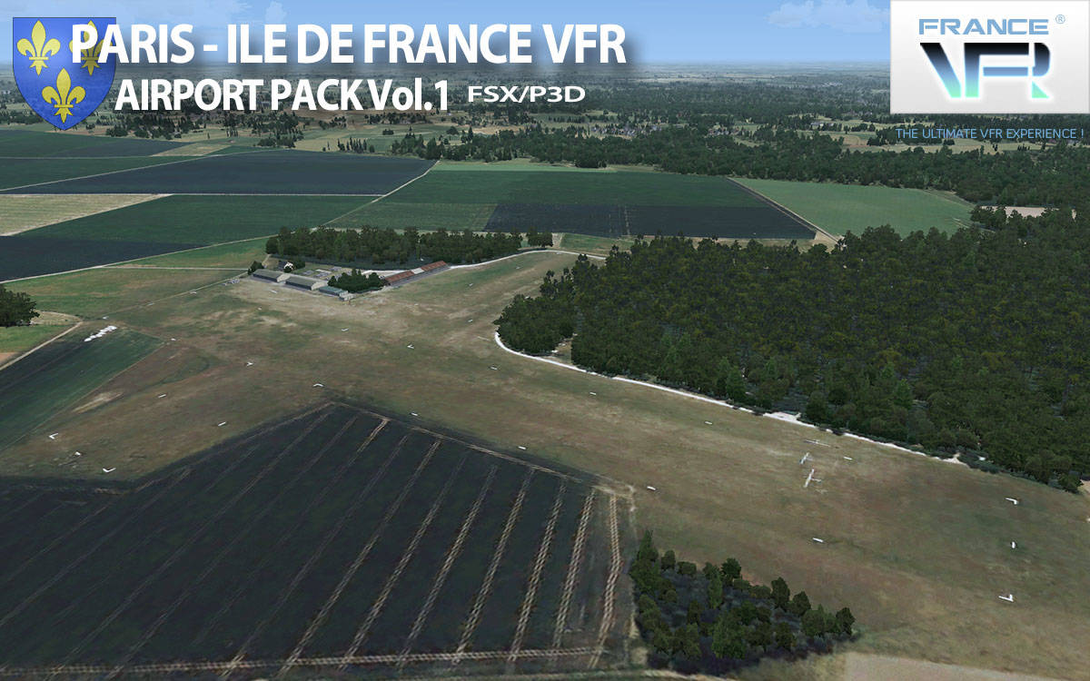 Just Flight - France VFR - Paris-Ile de France Airport Pack Vol. 1 (FSX ...