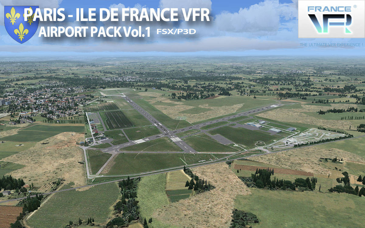 Just Flight - France VFR - Paris-Ile de France Airport Pack Vol. 1 (FSX ...