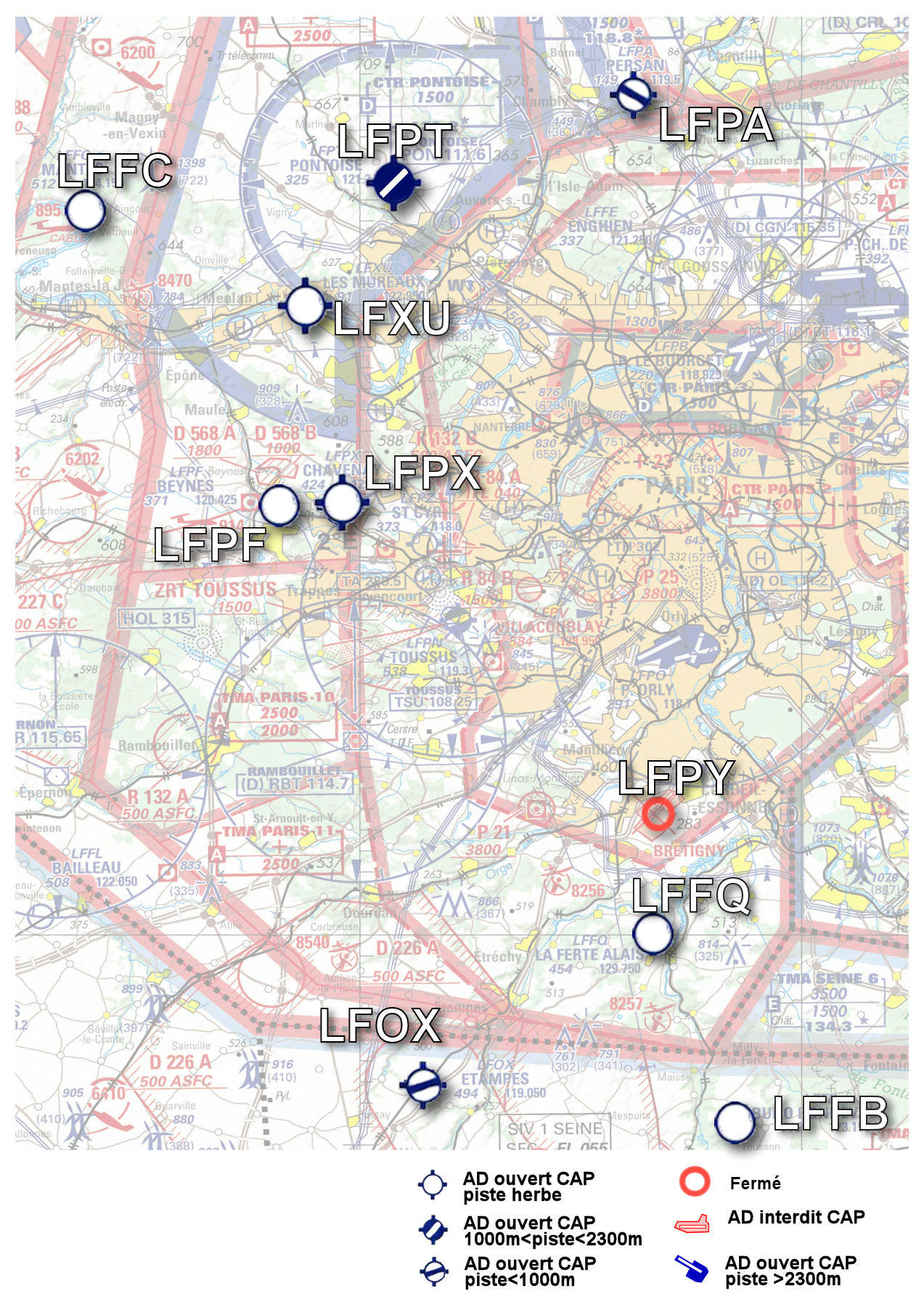 Just Flight - France VFR - Paris-Ile de France Airport Pack Vol. 1 (FSX ...