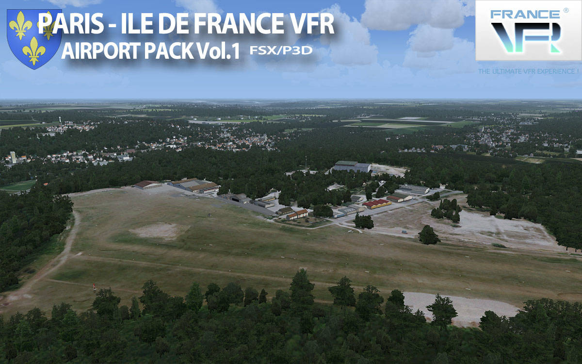 Just Flight - France VFR - Paris-Ile de France Airport Pack Vol. 1 (FSX ...