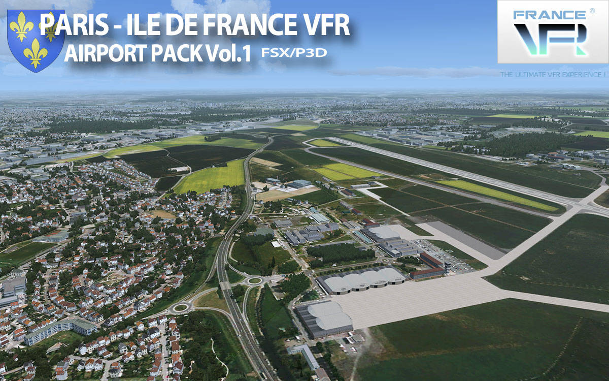Just Flight - France VFR - Paris-Ile de France Airport Pack Vol. 1 (FSX ...
