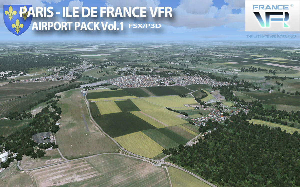 Just Flight - France VFR - Paris-Ile de France Airport Pack Vol. 1 (FSX ...