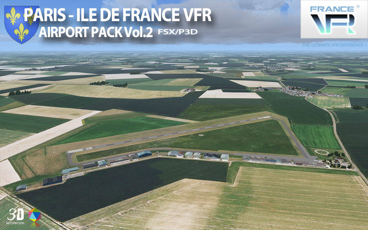 Just Flight - France VFR - Paris-Ile de France Airport Pack Vol. 2 (FSX ...