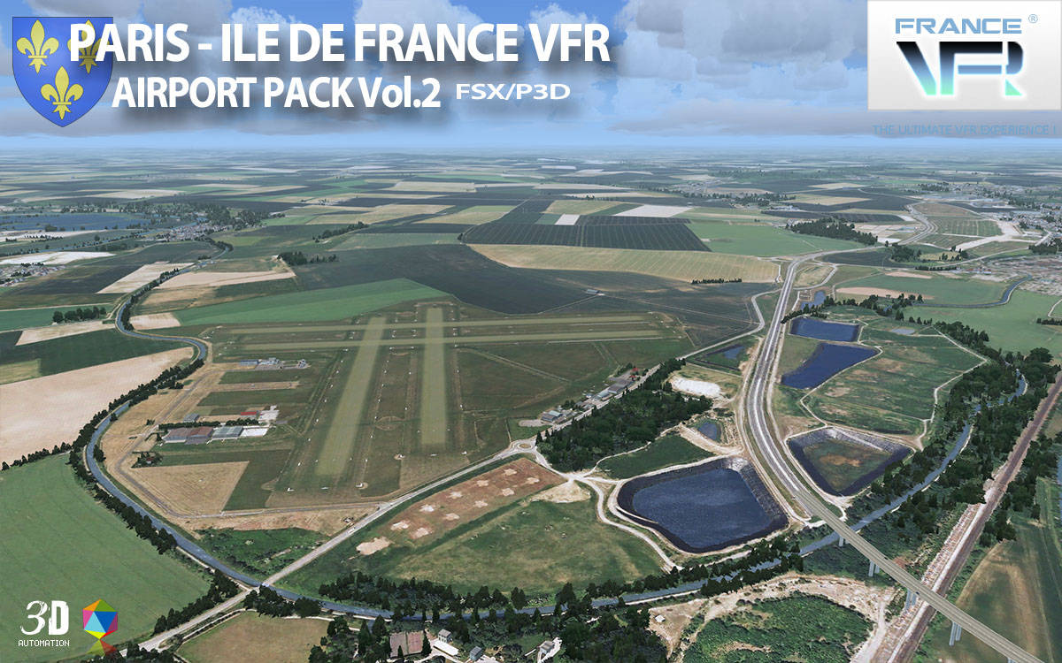 Just Flight - France VFR - Paris-Ile de France Airport Pack Vol. 2 (FSX ...