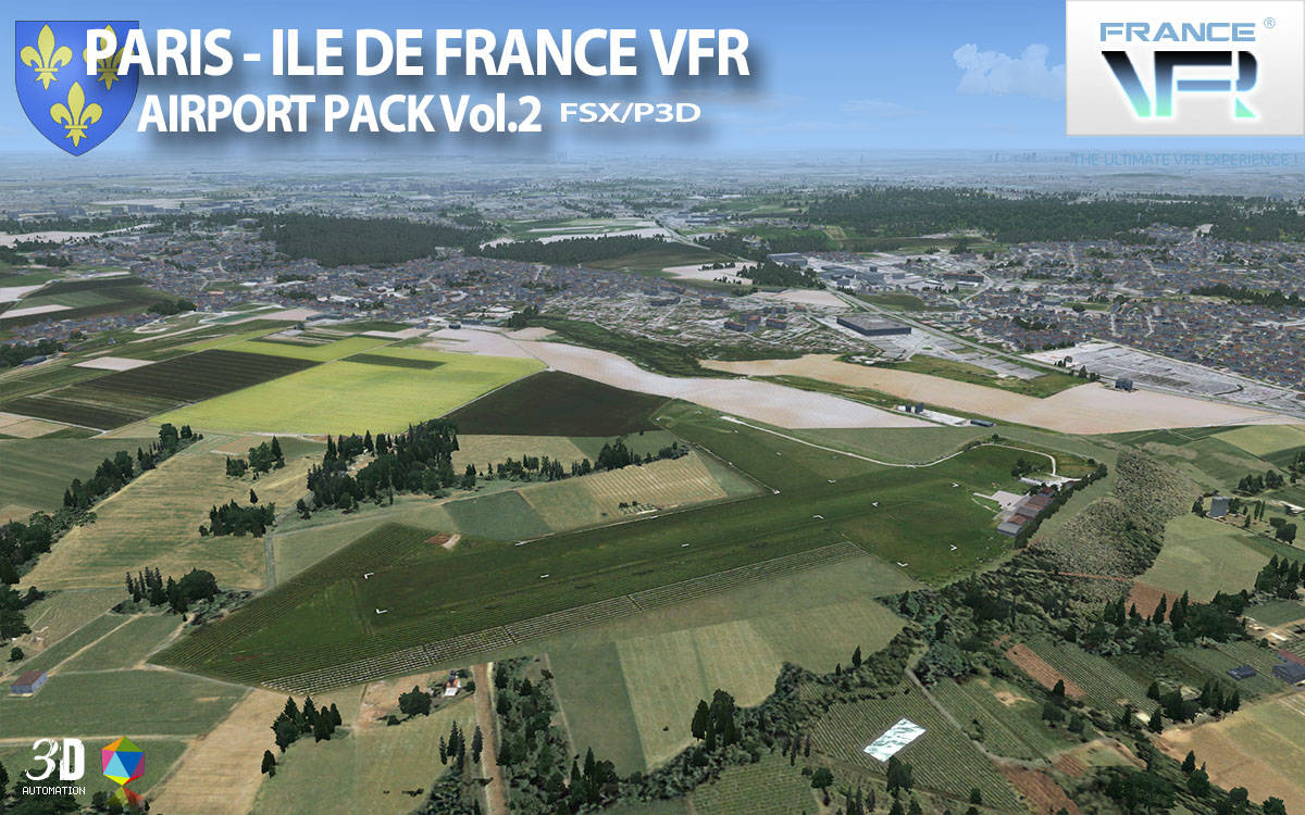 Just Flight - France VFR - Paris-Ile de France Airport Pack Vol. 2 (FSX ...