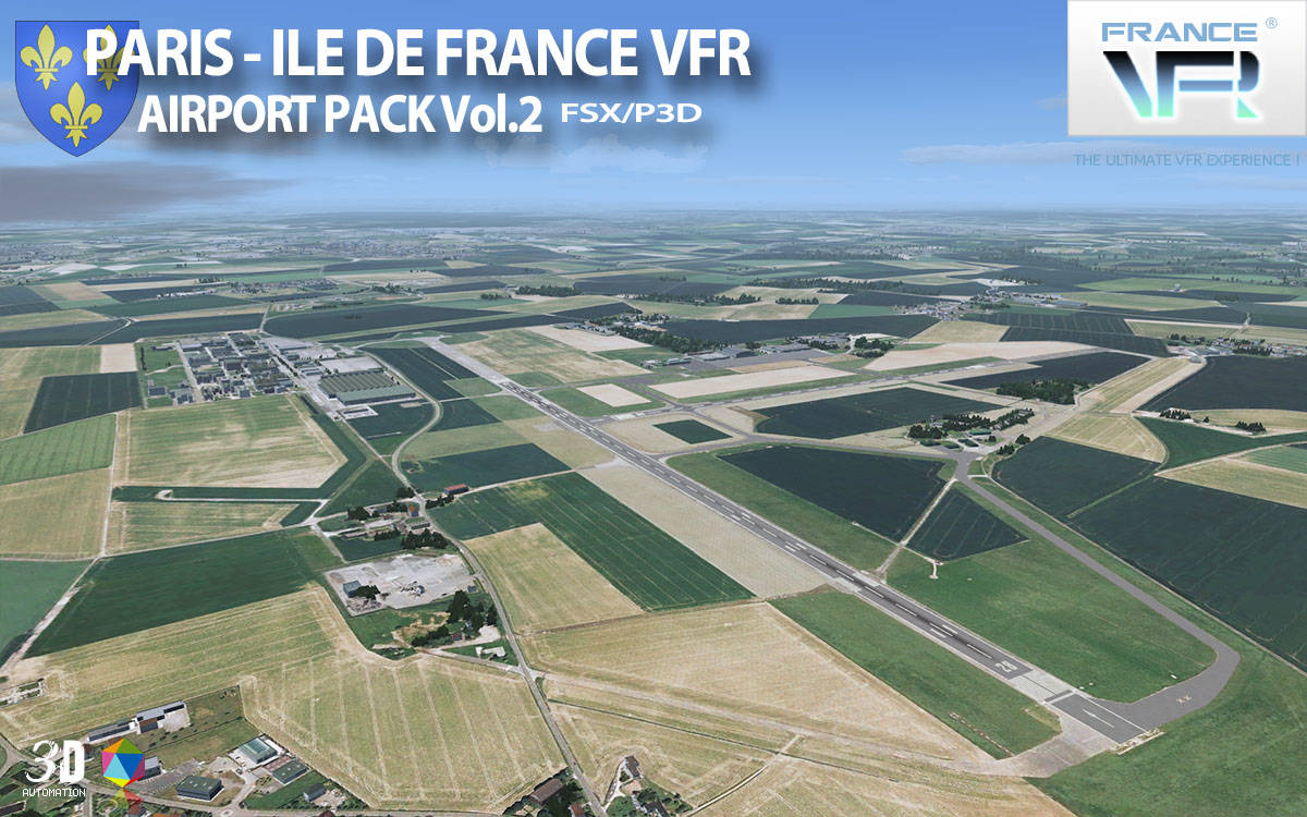 Just Flight - France VFR - Paris-Ile de France Airport Pack Vol. 2 (FSX ...