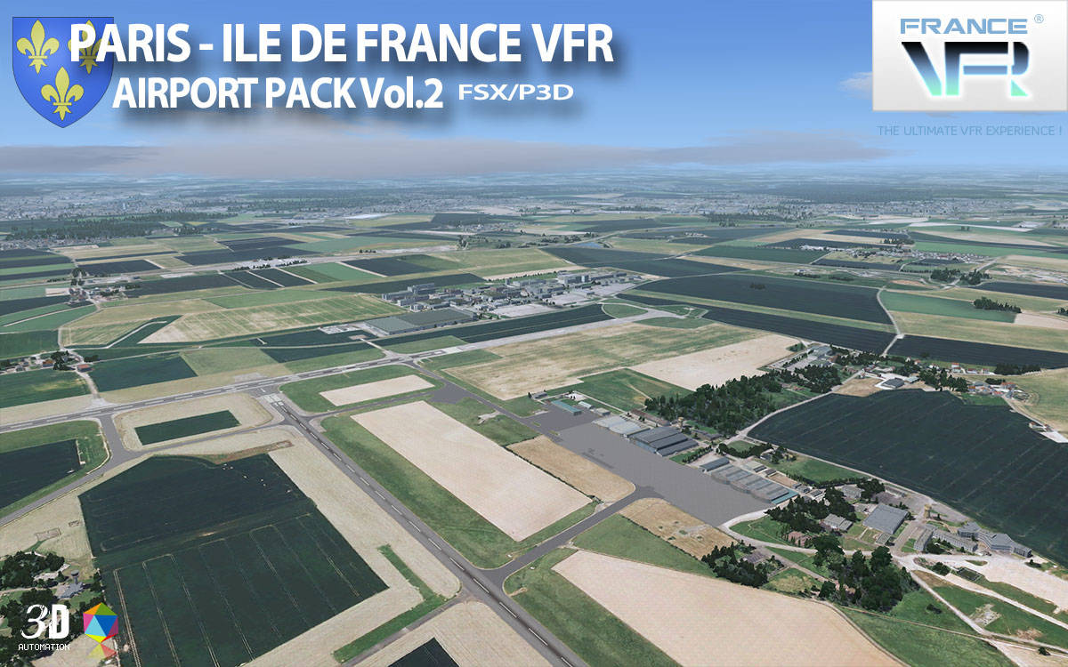 Just Flight - France VFR - Paris-Ile de France Airport Pack Vol. 2 (FSX ...