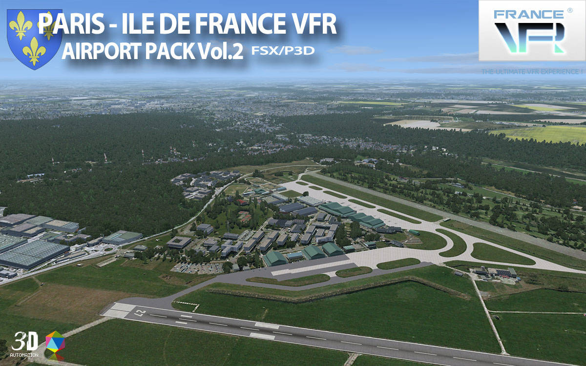 Just Flight - France VFR - Paris-Ile de France Airport Pack Vol. 2 (FSX ...