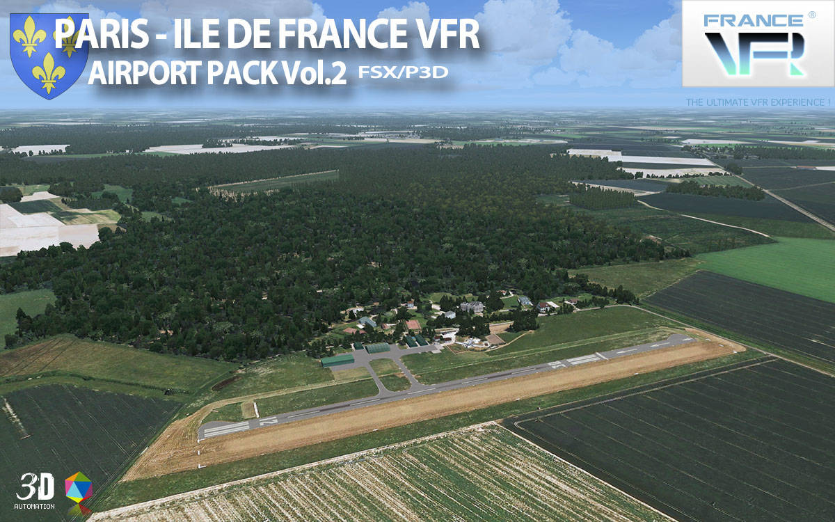 Just Flight - France VFR - Paris-Ile de France Airport Pack Vol. 2 (FSX ...