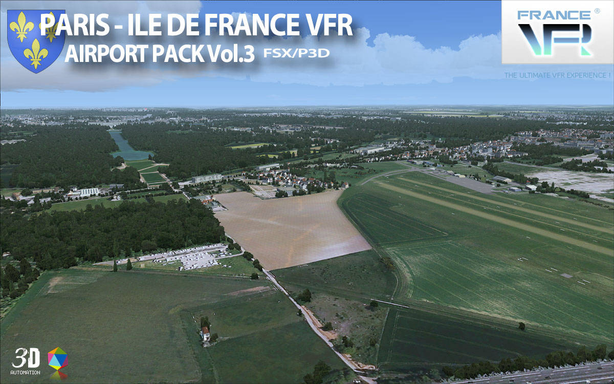 Just Flight - France VFR - Paris-Ile de France Airport Pack Vol. 3 (FSX ...