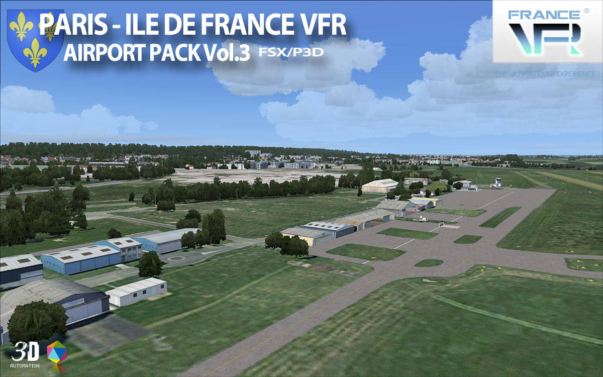 Just Flight - France VFR - Paris-Ile de France Airport Pack Vol. 3 (FSX ...