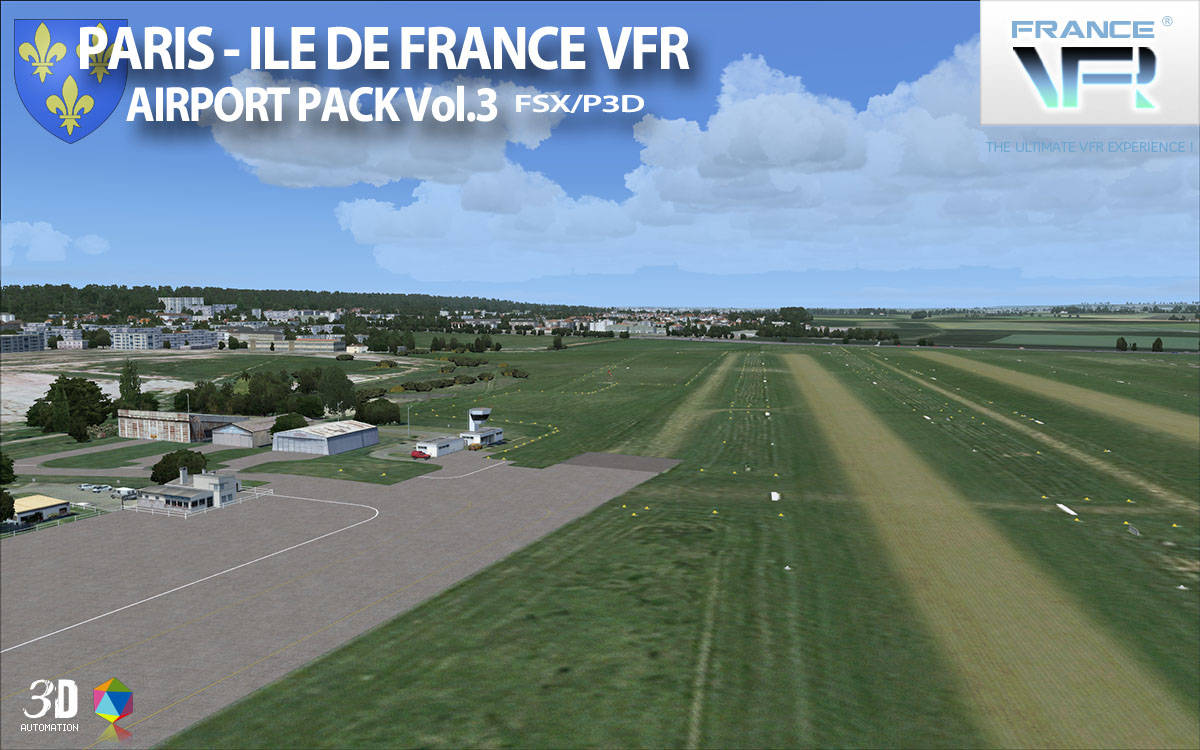 Just Flight - France VFR - Paris-Ile de France Airport Pack Vol. 3 (FSX ...