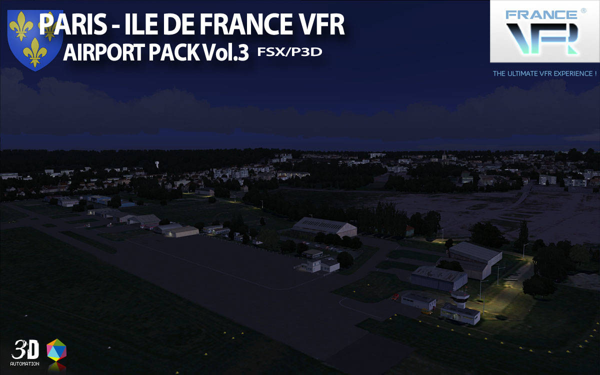 Just Flight - France VFR - Paris-Ile de France Airport Pack Vol. 3 (FSX ...