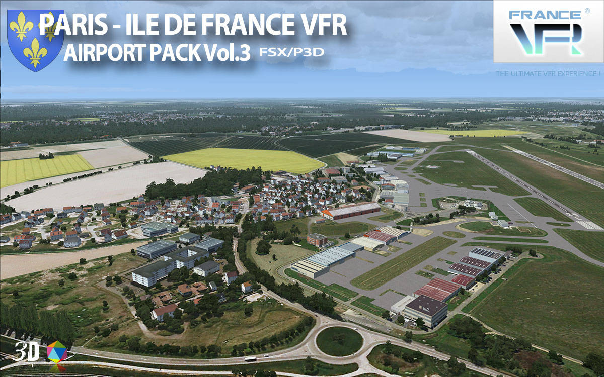 Just Flight - France VFR - Paris-Ile de France Airport Pack Vol. 3 (FSX ...