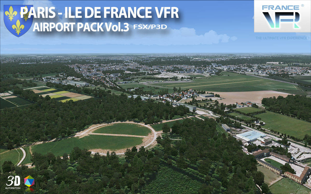 Just Flight - France VFR - Paris-Ile de France Airport Pack Vol. 3 (FSX ...