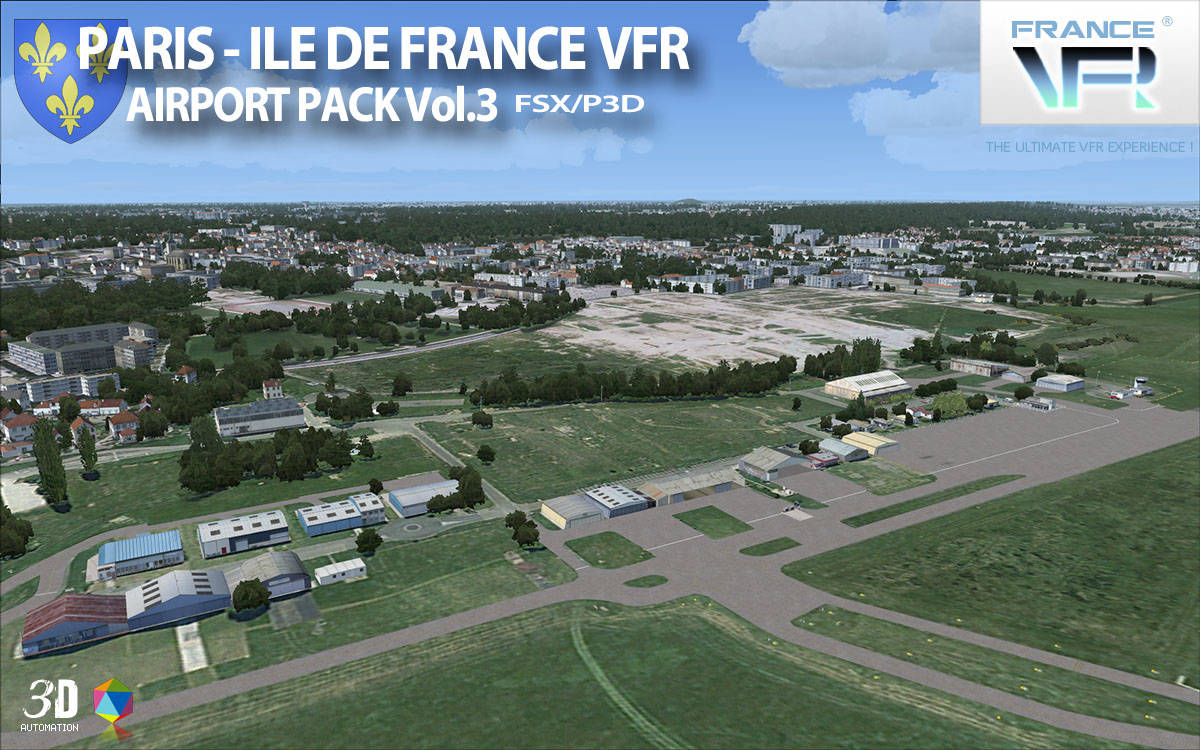 Just Flight - France VFR - Paris-Ile de France Airport Pack Vol. 3 (FSX ...