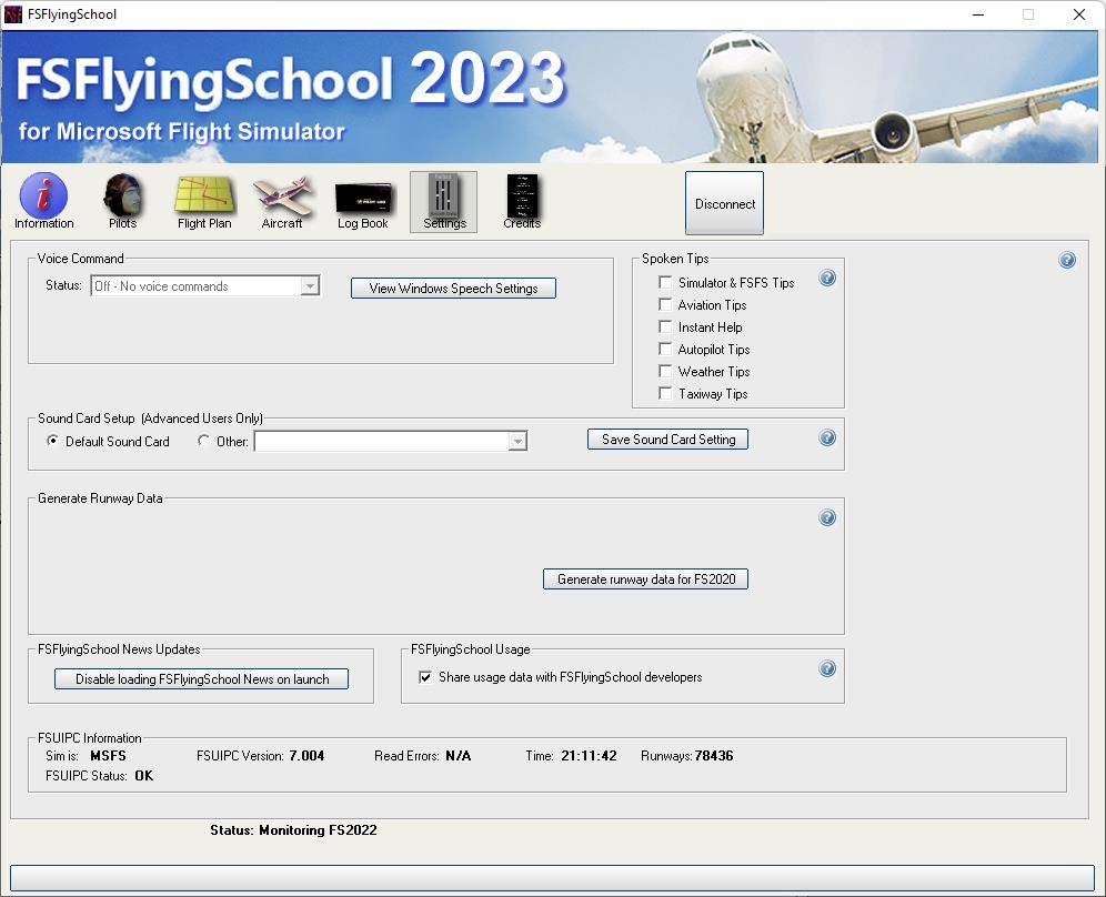 Just Flight - FSFlyingSchool 2023 for Microsoft Flight Simulator