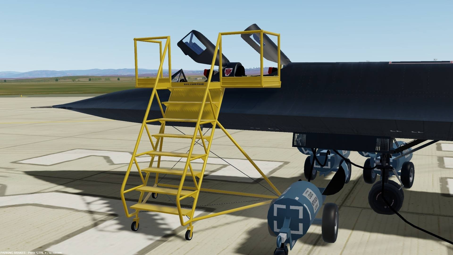 Just Flight - Glowingheat Lockheed SR-71 Blackbird