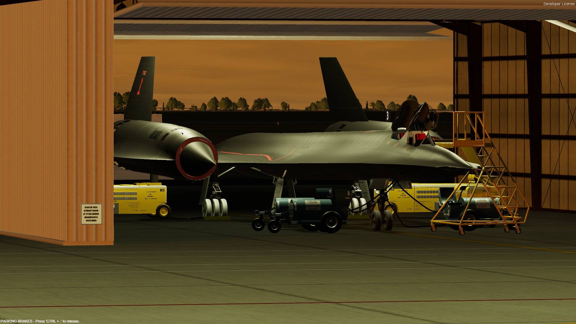 Just Flight - Glowingheat Lockheed SR-71 Blackbird