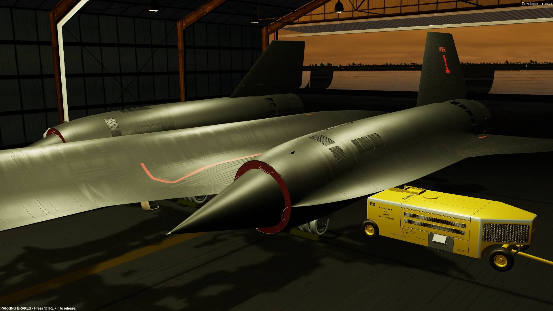 Just Flight - Glowingheat Lockheed SR-71 Blackbird