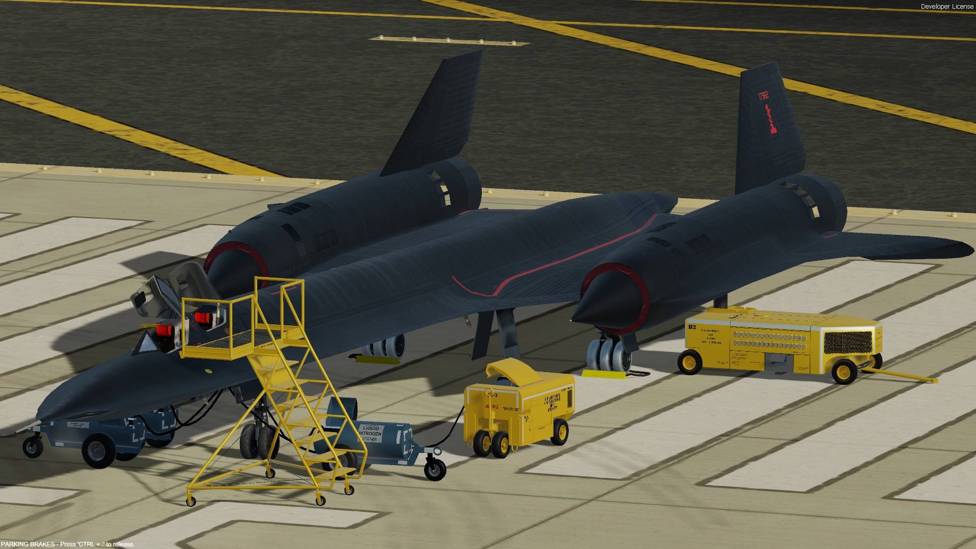 Just Flight - Glowingheat Lockheed SR-71 Blackbird