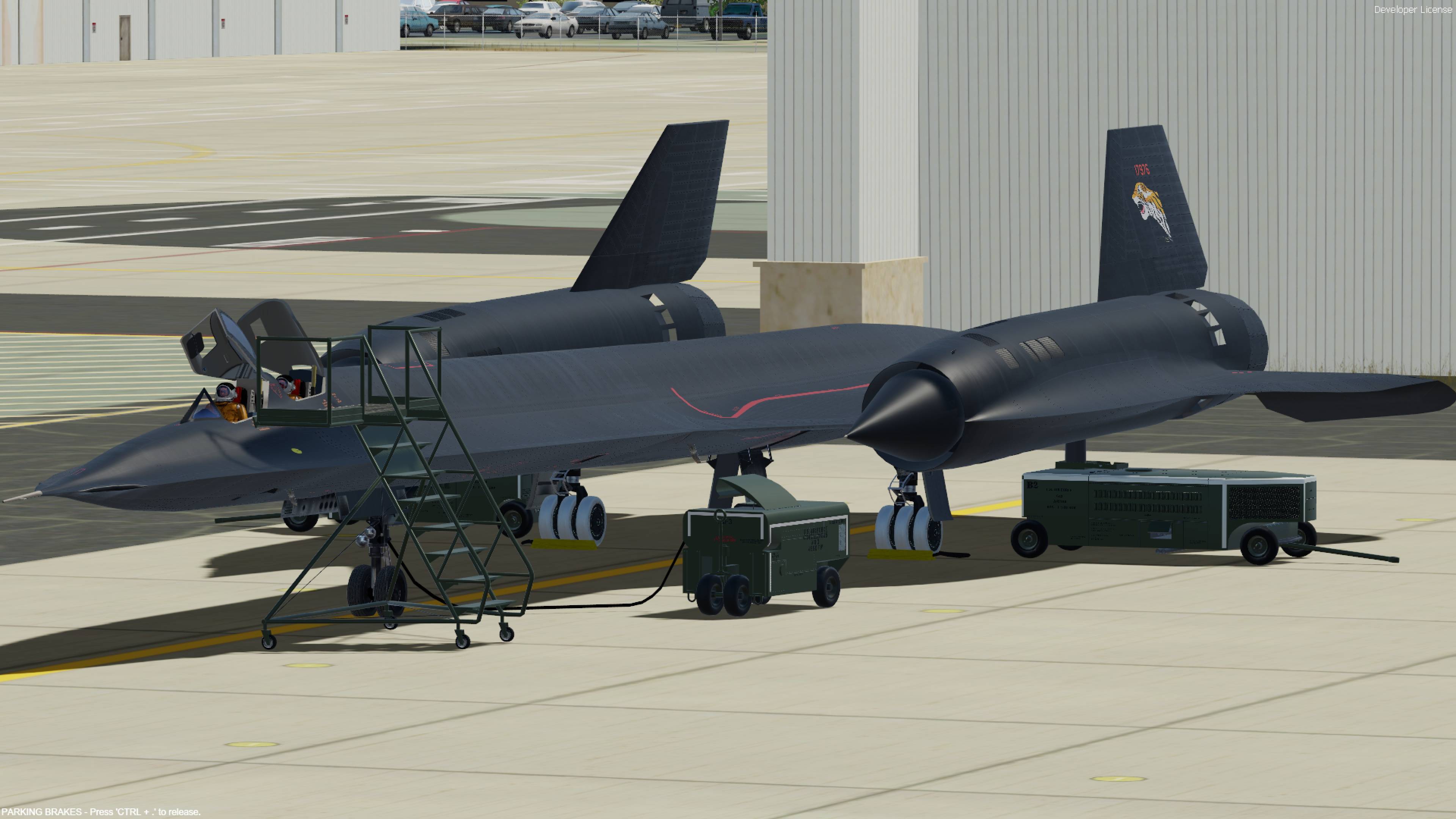 Just Flight - Glowingheat Lockheed SR-71 Blackbird