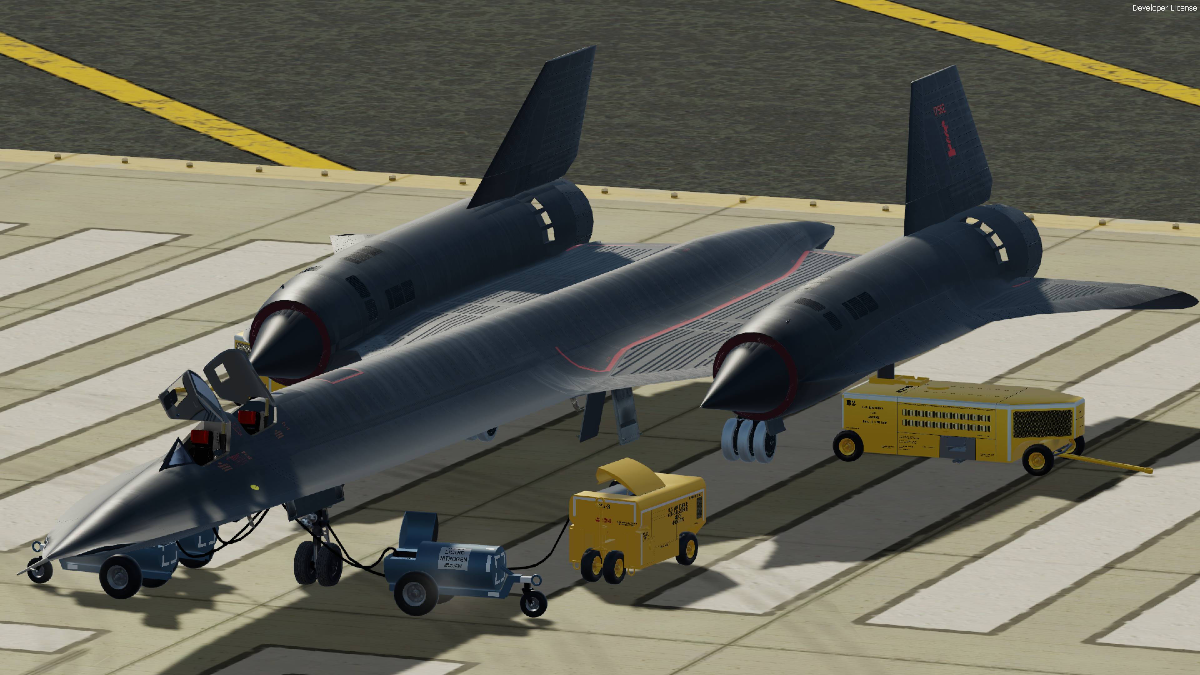 Just Flight - Glowingheat Lockheed SR-71 Blackbird