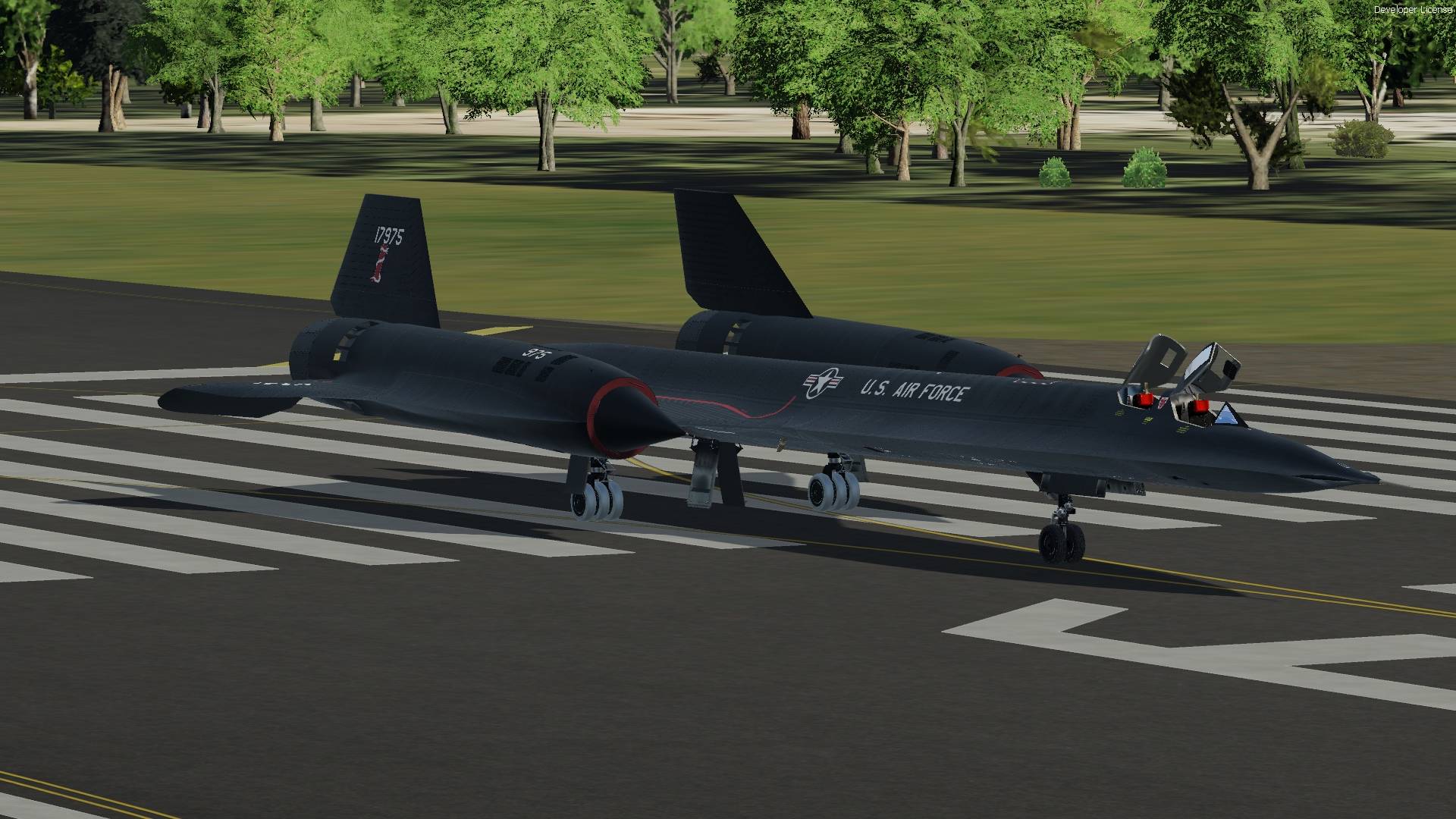 Just Flight - Glowingheat Lockheed SR-71 Blackbird