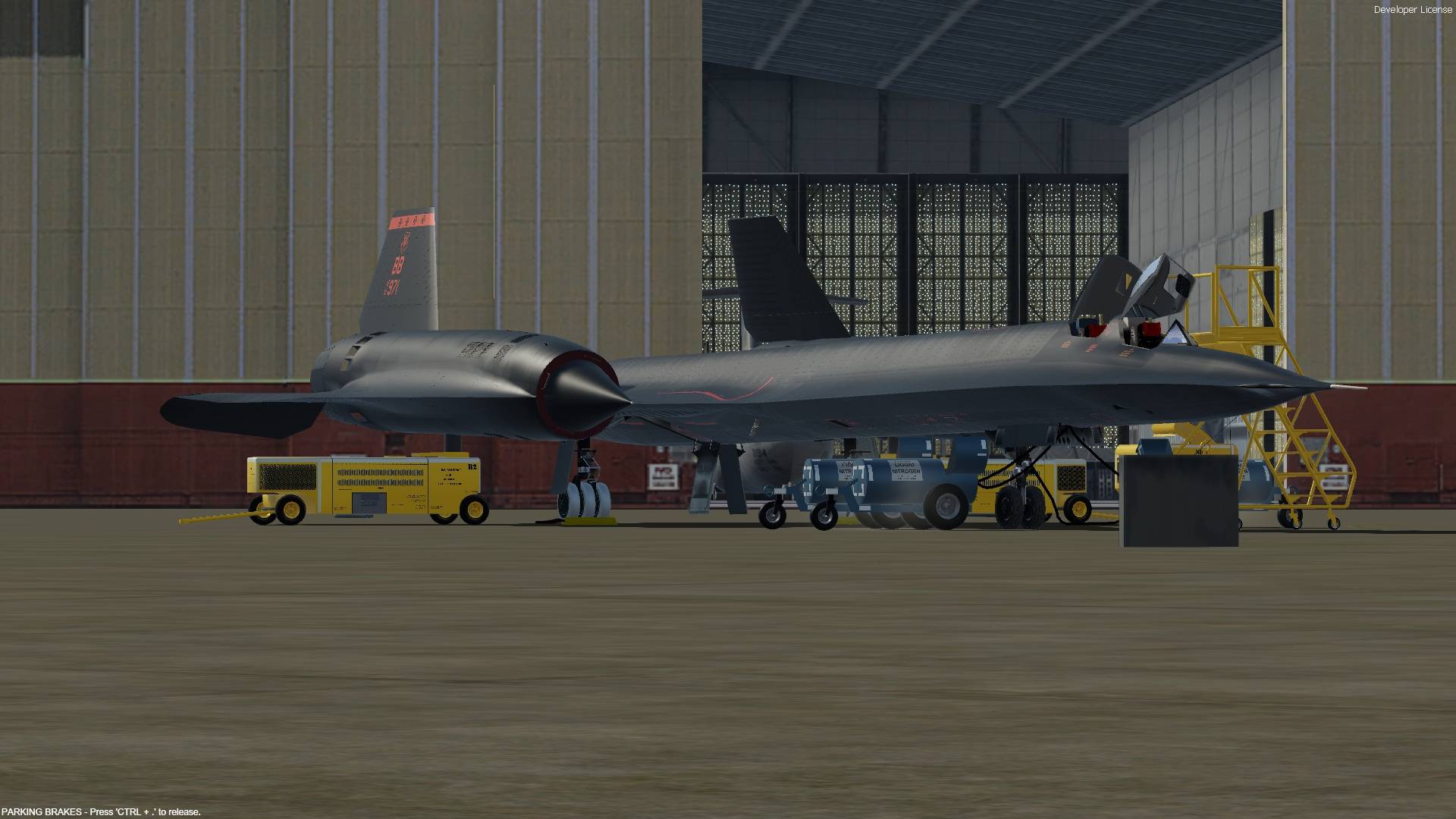 Just Flight - Glowingheat Lockheed SR-71 Blackbird