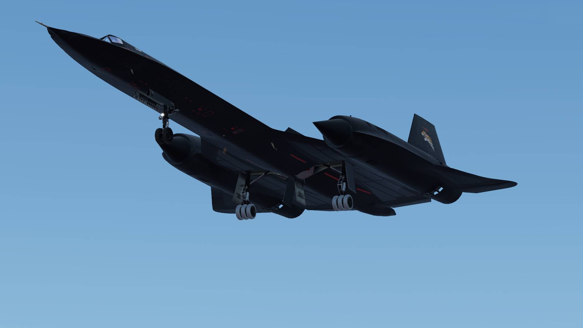 Just Flight - Glowingheat Lockheed SR-71 Blackbird