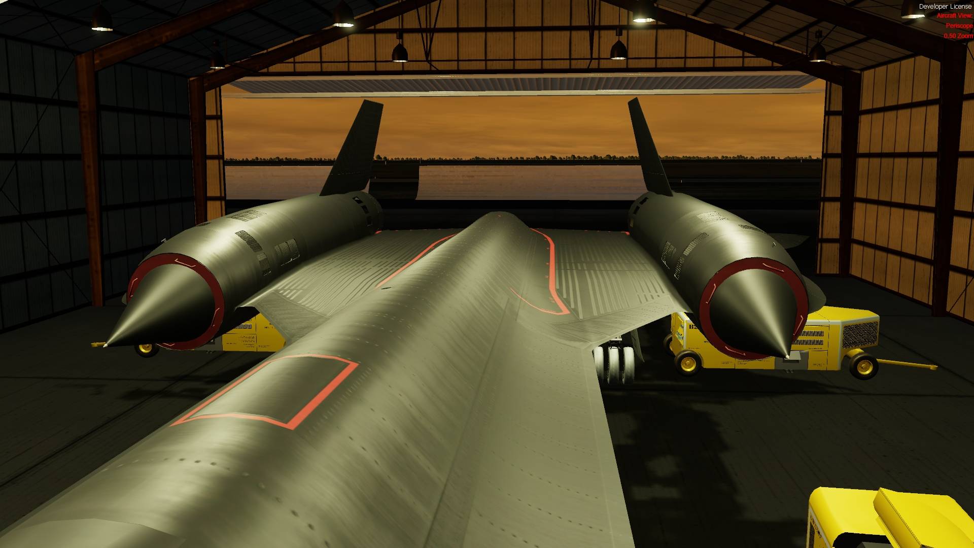 Just Flight - Glowingheat Lockheed SR-71 Blackbird